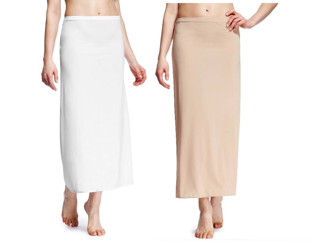 White Cotton Maxi Slip at William Biscoe blog