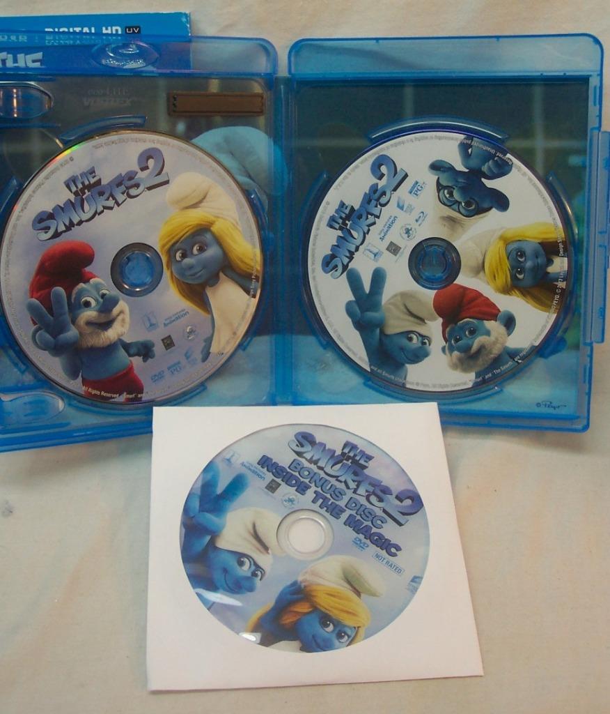 The Smurfs 2 Blu-ray DVD 2-Disc Set 2013 43396419643 | eBay
