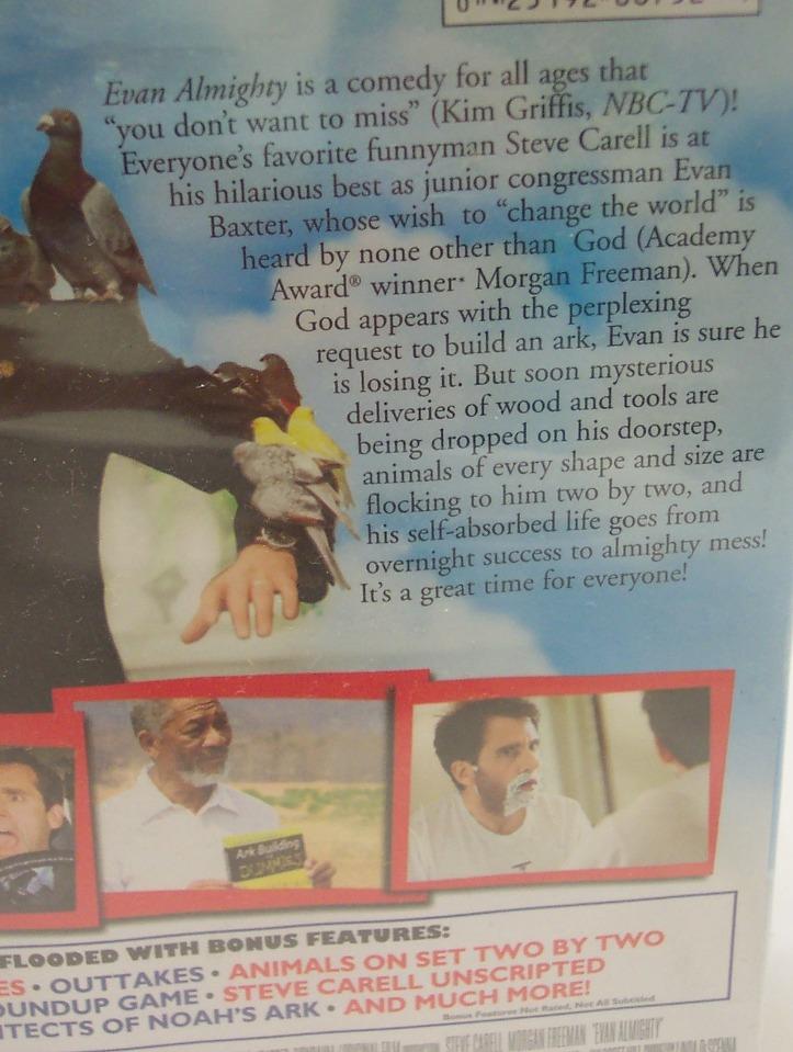 evan almighty dvber