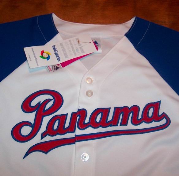 WOMEN'S PANAMA WORLD BASEBALL CLASSIC STITCHED JERSEY LARGE NEW w/ TAG ...