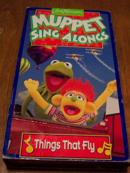 Jim Henson MUPPET SING ALONGS Things That Fly VHS VIDEO 1996 The ...