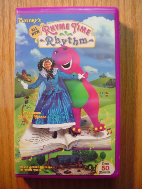 Barney 039 s Rhyme Time Rhythm VHS Video | eBay