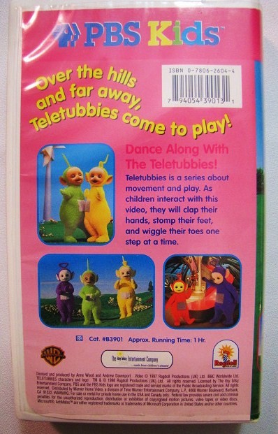 Teletubbies DANCE WITH THE TELETUBBIES VHS VIDEO | eBay