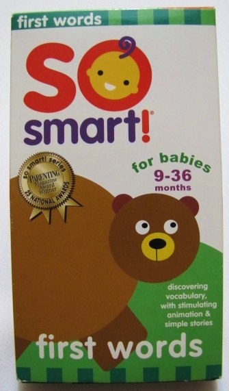 SO Smart FIRST WORDS For Babies 9-36 months VHS VIDEO | eBay