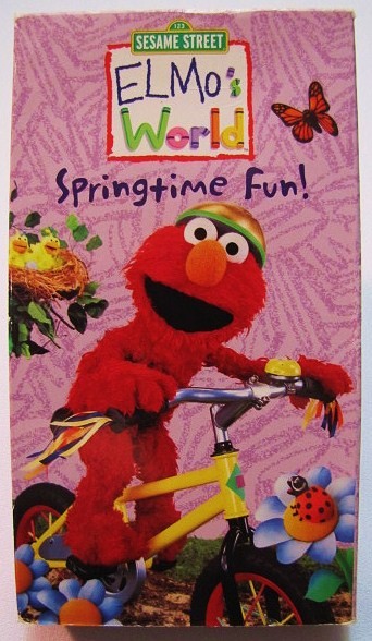 Sesame Street Elmo 039 s World Springtime Fun VHS Video | eBay