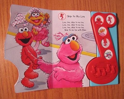 Sesame Street Elmo Musical GET UP AND GO Songs Book 0785382801 | eBay