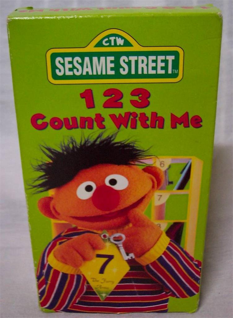 Sesame Street Lets Vhs