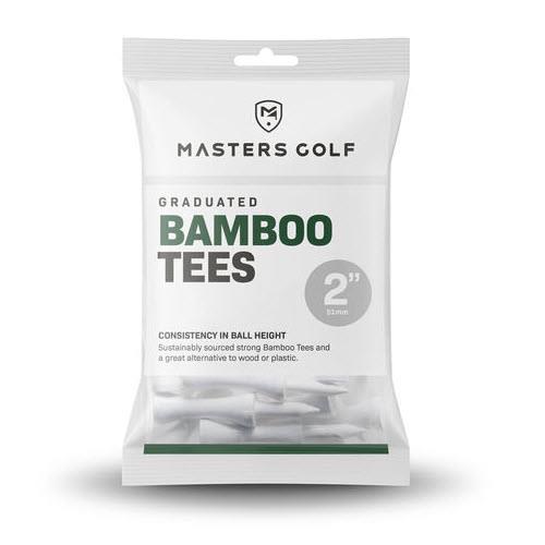 Masters Bamboo Golf Tees Castle Graduated Wooden Bio Degradable Wood (6 ...