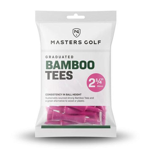 Masters Bamboo Golf Tees Castle Graduated Wooden Bio Degradable Wood (6 ...
