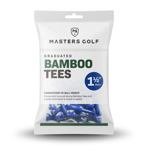 Masters Bamboo Golf Tees Castle Graduated Wooden Bio Degradable Wood (6 ...