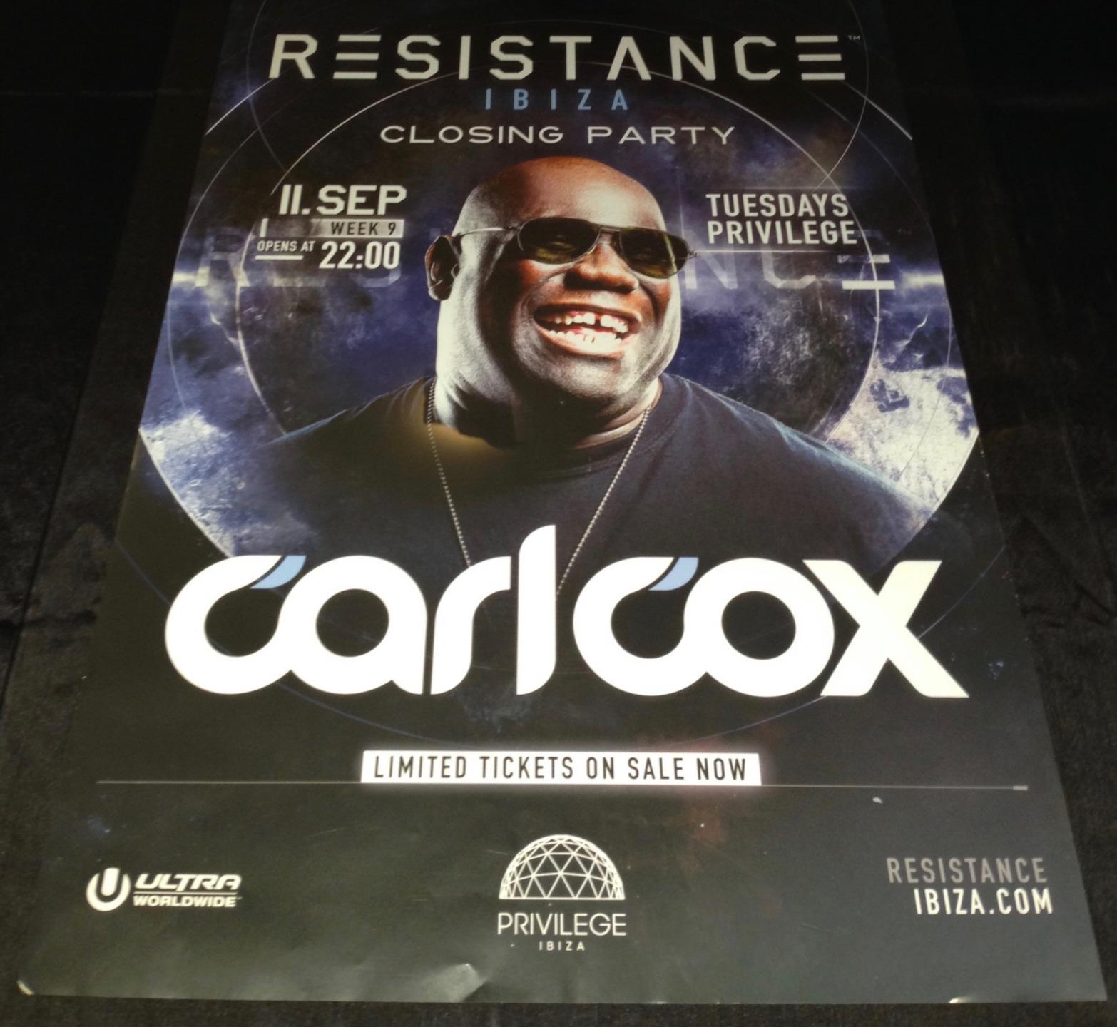 RESISTANCE 2018 SASHA JOHN DIGWEED @ PRIVILEGE - IBIZA CLUB POSTERS ...