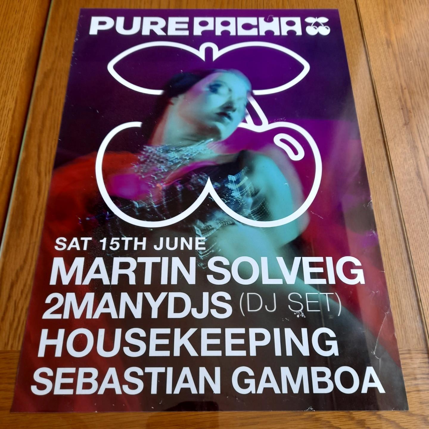 PURE PACHA MARTIN SOLVEIG @ PACHA CLUB 2019 - IBIZA CLUB POSTERS - DJ ...
