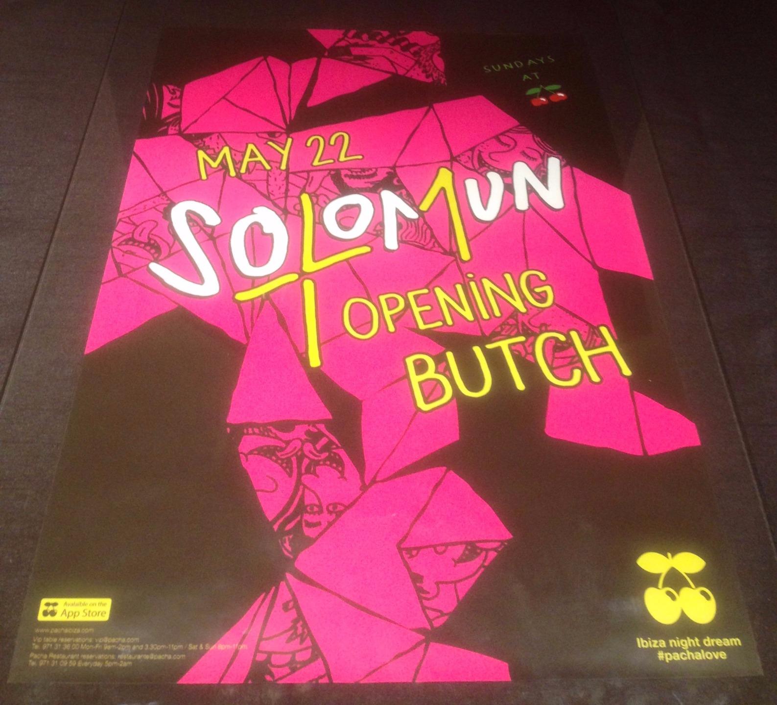 SOLOMUN +1 - 2016 @ PACHA CLUB - IBIZA CLUB POSTERS - DEEP HOUSE TECHNO ...
