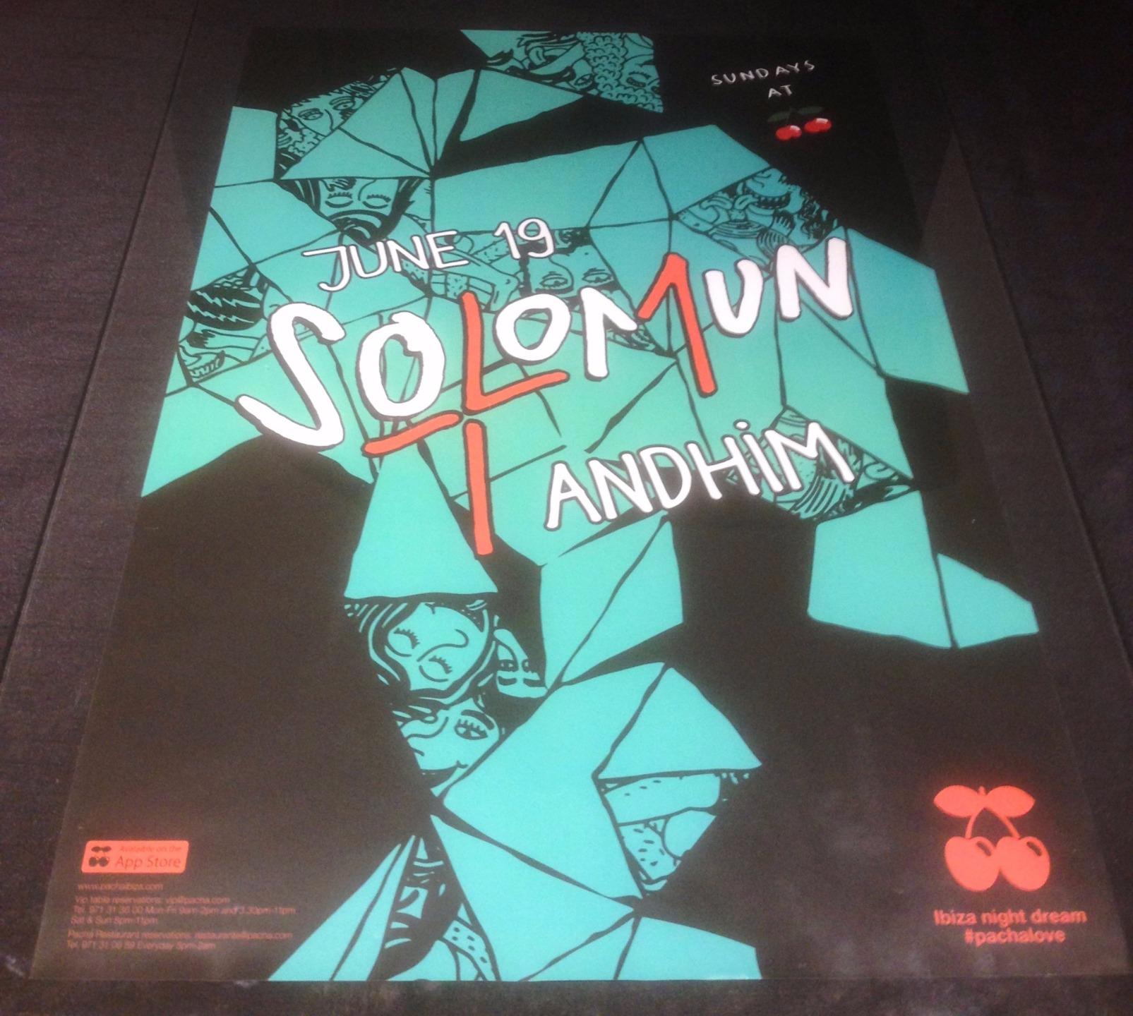 SOLOMUN +1 - 2016 @ PACHA CLUB - IBIZA CLUB POSTERS - DEEP HOUSE TECHNO ...