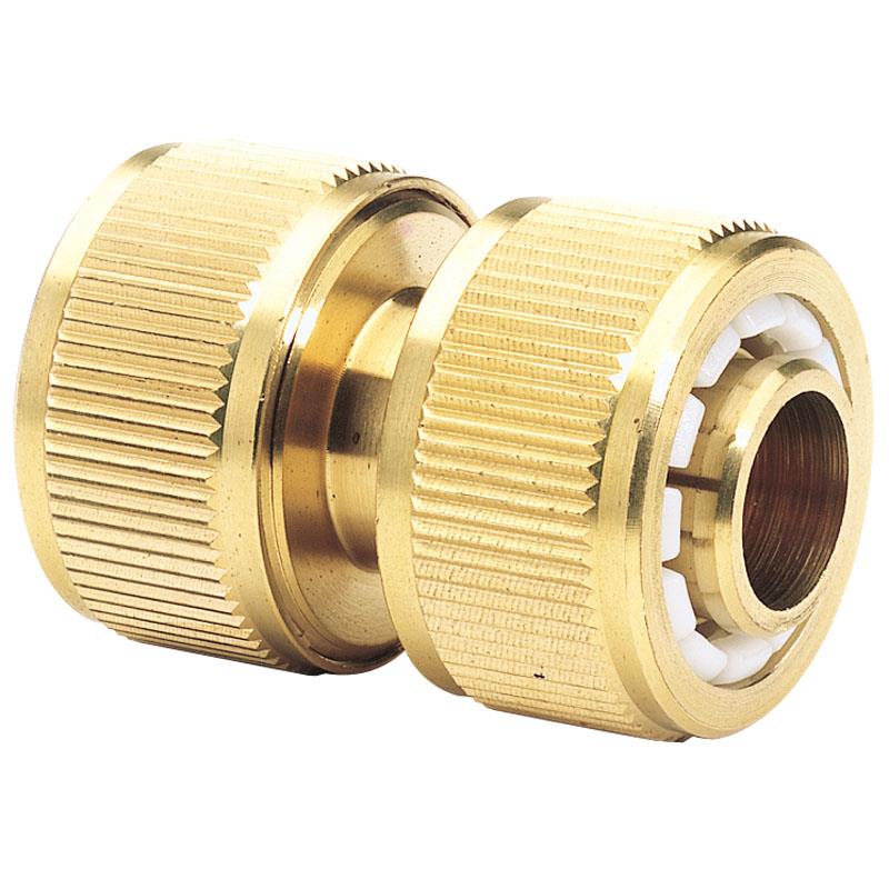 Garden Hose Pipe Brass Fittings 1/2" 3/4" 1" BSP Tap Connector See size ...