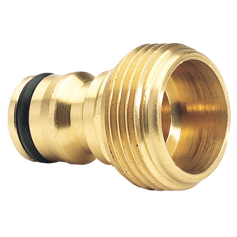 Garden Hose Pipe Brass Fittings 1/2" 3/4" 1" BSP Tap Connector See size ...