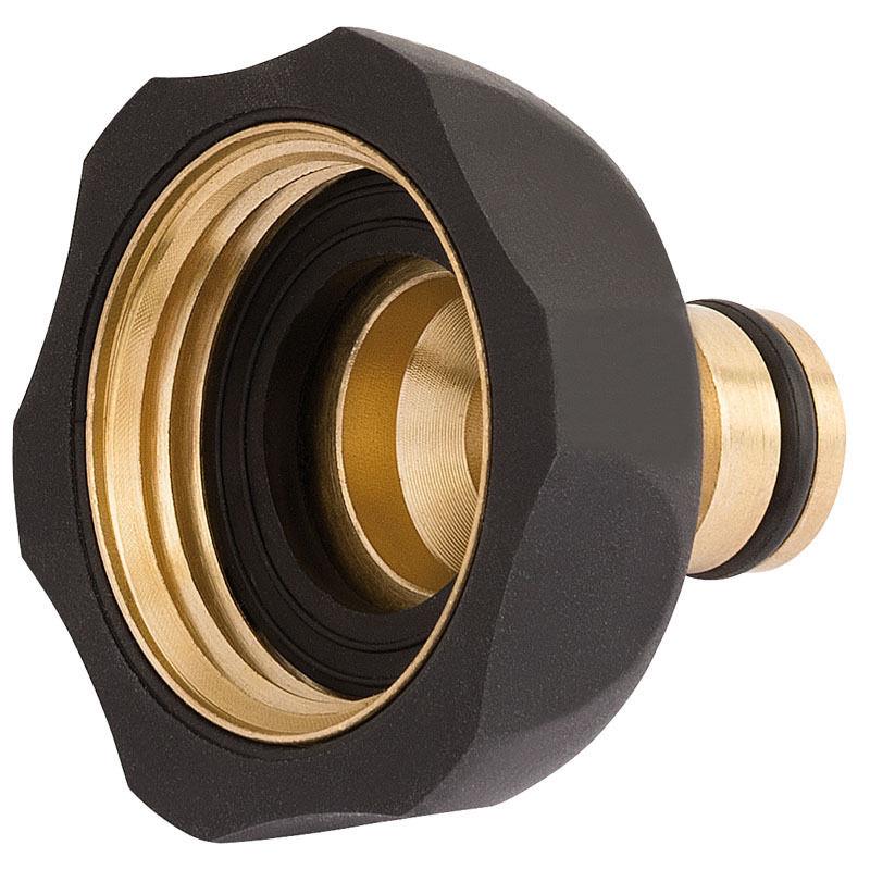 Garden Hose Pipe Brass Fittings 1/2" 3/4" 1" BSP Tap Connector See size ...