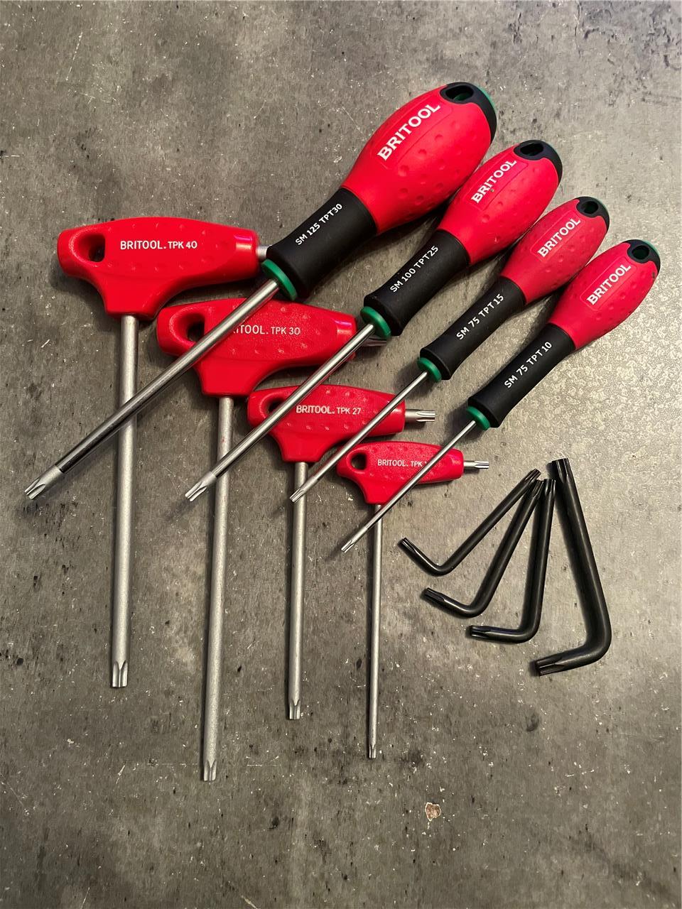 Genuine Britool Torx Keys Torx Screwdrivers Various Sets available see ...