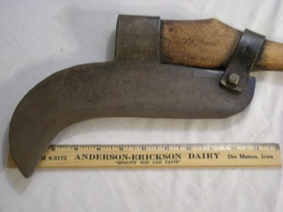 COLLINS LEGITIMUS BRUSH HOOK AXE | eBay