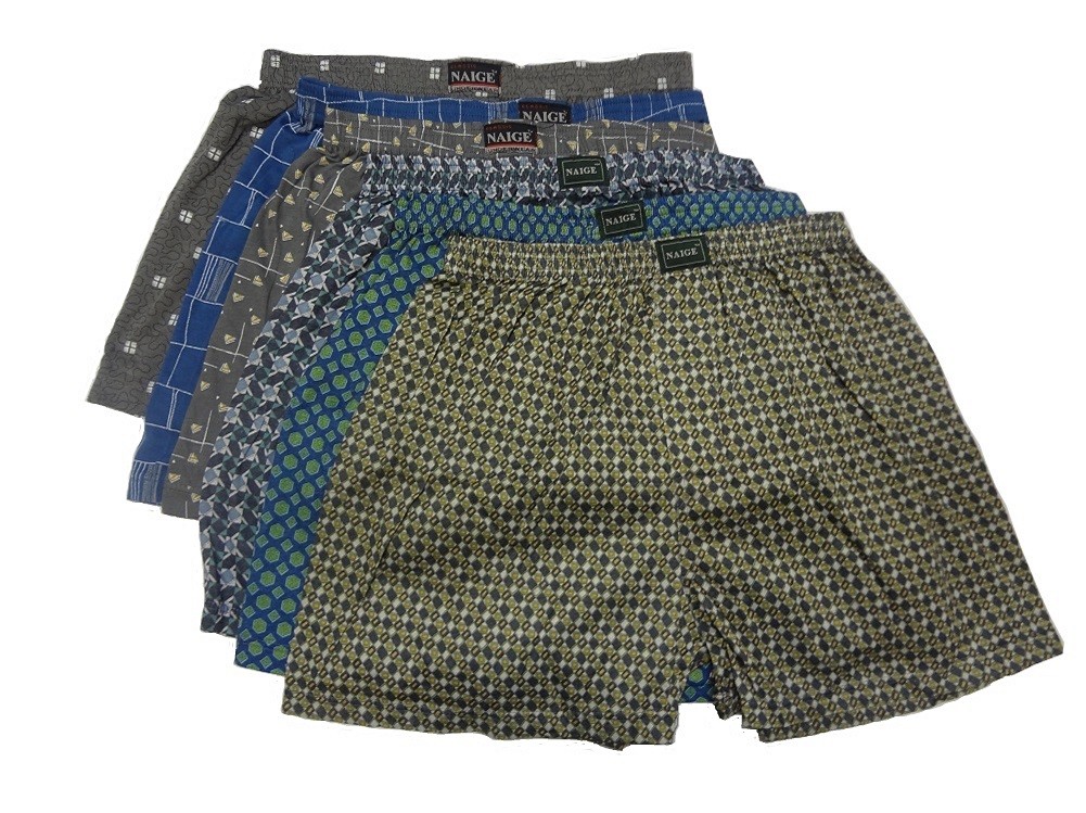 6 boxers homme Naige sous vêtement couleur assortie M,L XL, XXL 3XL | eBay