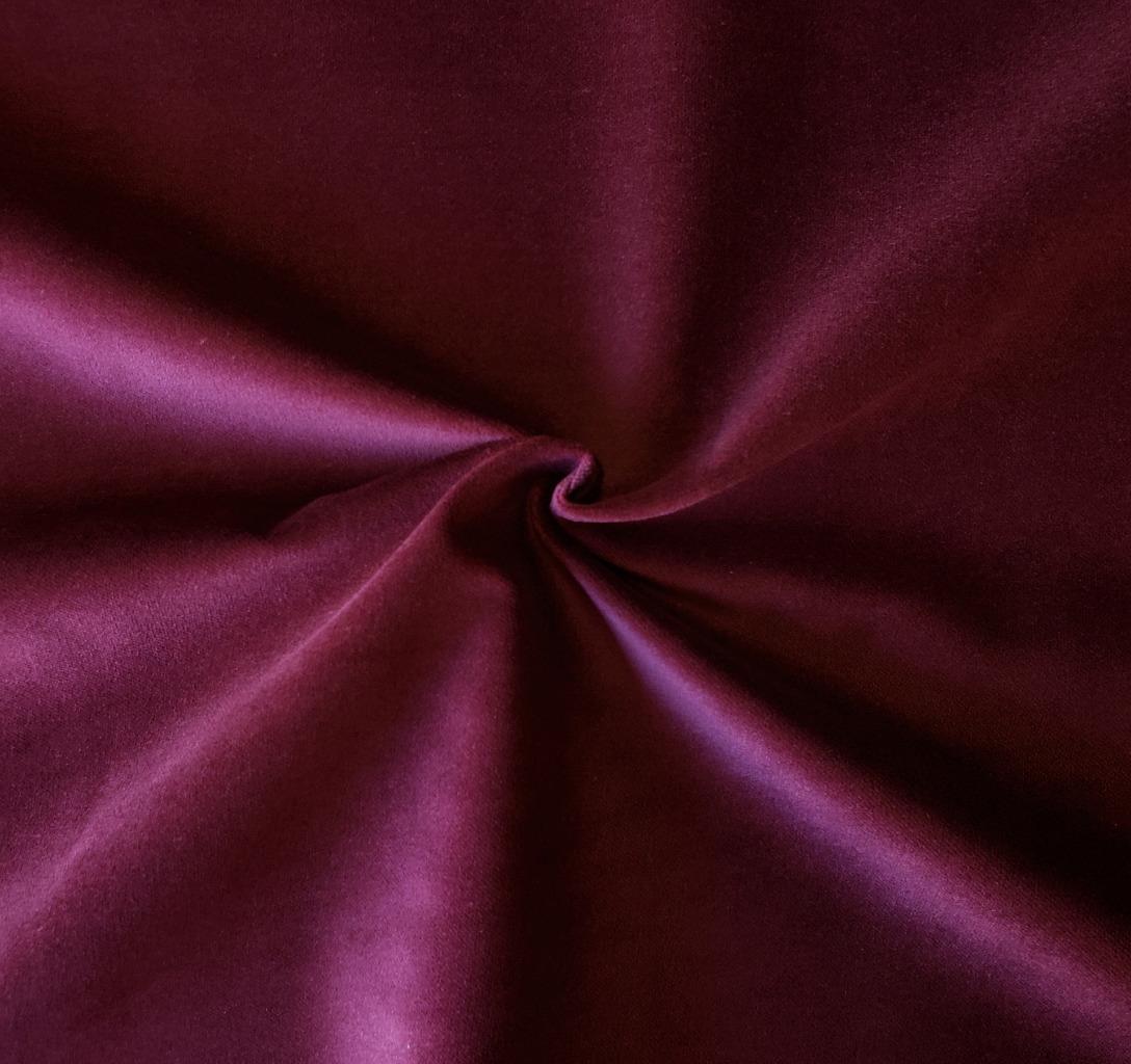 Maroon Cotton Velvet Velour Sewing Fabric Upholstery Drapery Sold Per ...