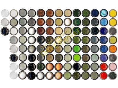 Tamiya 99 Bottle 10ml Acrylic Paint Set + Paintier Carousel Rack ...