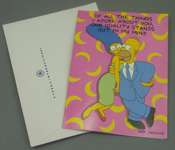 The Simpsons Vintage 1991 Athena Birthday Greeting Cards Take your Pick ...