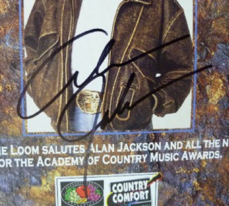 ALAN JACKSON SIGNED PHOTO AUTHENTIC AUTOGRAPH COUNTRY MUSIC NASHVILLE ...