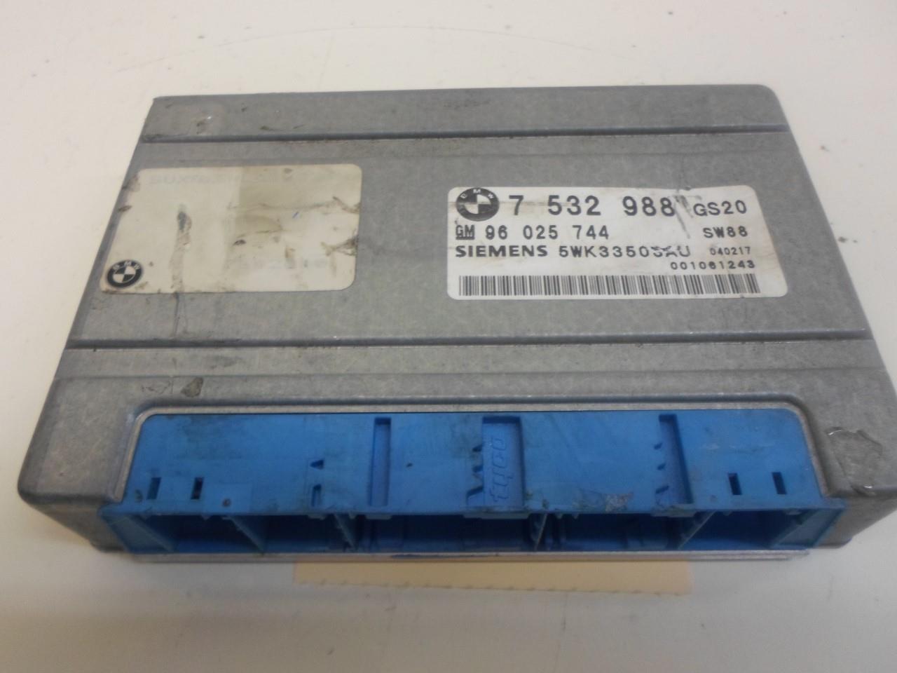 TRANSMISSION CONTROL MODULE BMW X3 2004 2005 2006 7532988 2.5L TCM TCU ...