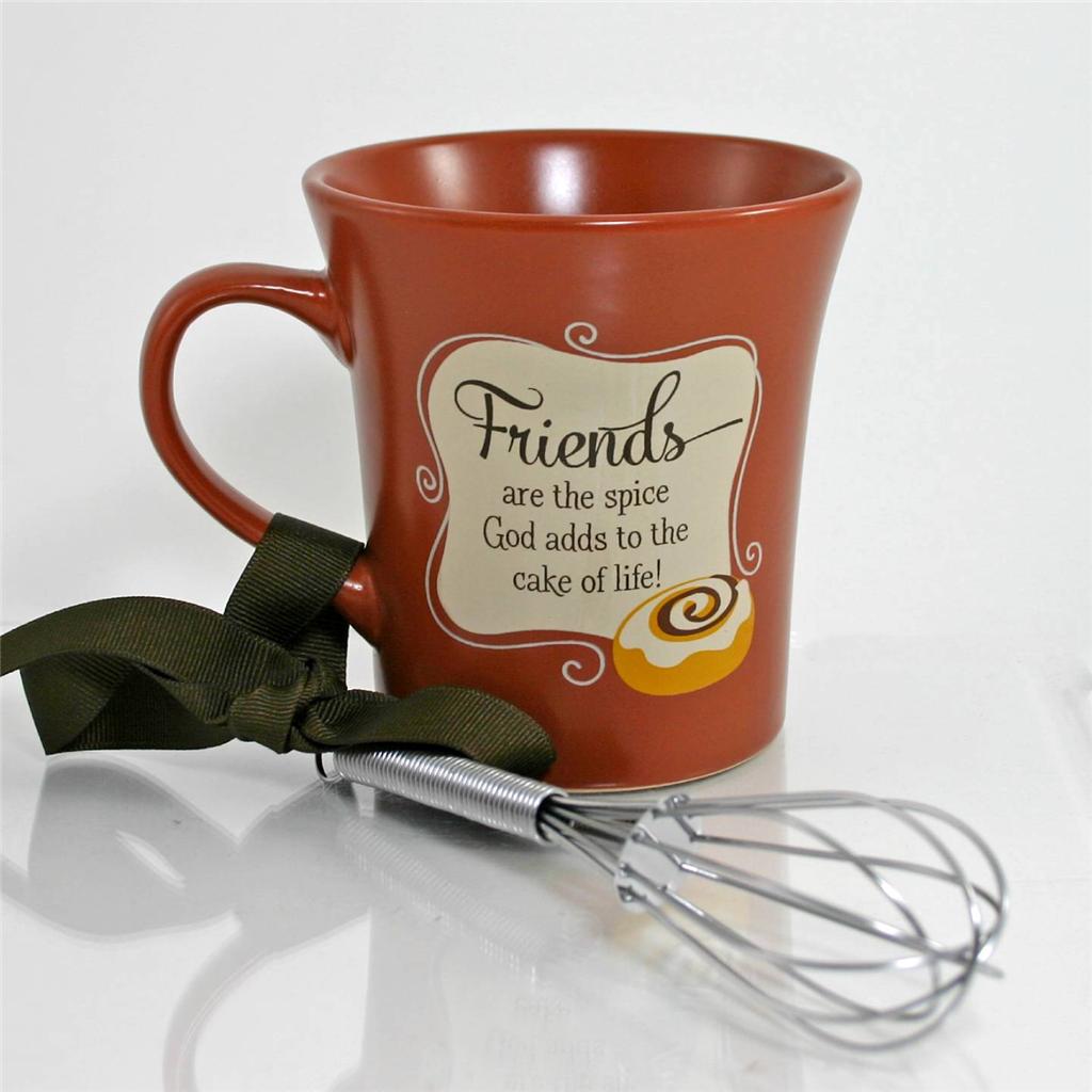 Abbey Press "My Cup Runneth Over" Collection Ceramic Cake Mug & Mini ...