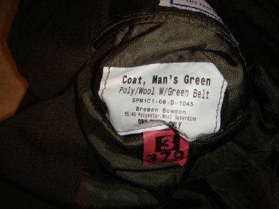 USMC CLASS A DRESS UNIFORM COAT 40R