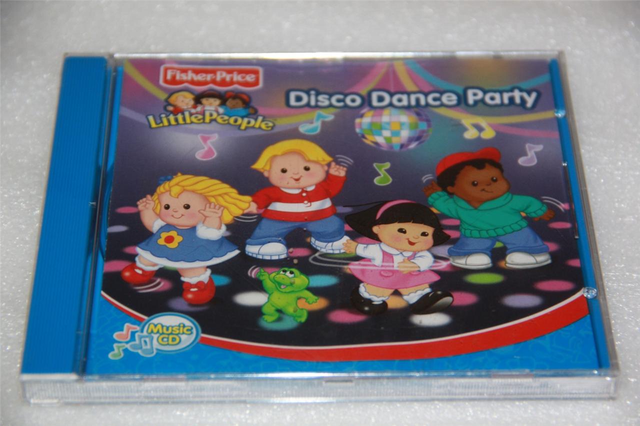 FISHER PRICE LITTLE PEOPLE CD DISCO DANCE PARTY FOR BABY AND LITTLE ...