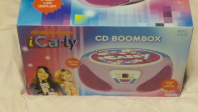 iCarly CD Boombox Nickelodeon Sakar NEW IN BOX | eBay