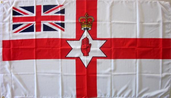 Large Northern Ireland with Union Jack Flag Red Hand of Ulster | eBay