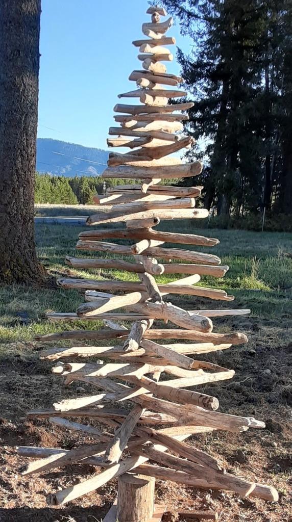 Rustic Hand Crafted Driftwood Christmas Tree 4ft, 5ft, 6ft, 7ft and 8ft ...