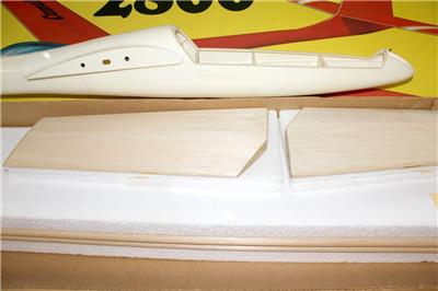 Very Rare 1971 Graupner Cumulus 2800 RC Sailplane Model Airplane Kit | eBay