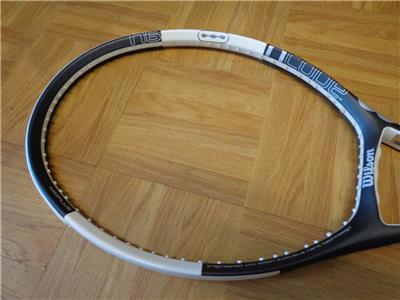 NEW Wilson Ncode N6 95 head midplus 4 1/8 grip Tennis Racquet | eBay