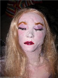 female corpse 4 coffin graveyard haunted house attraction film ...