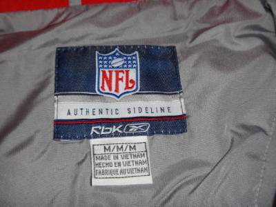 Kansas City Chiefs Men's NFL Reebok System Control Solar Coaches Vest ...