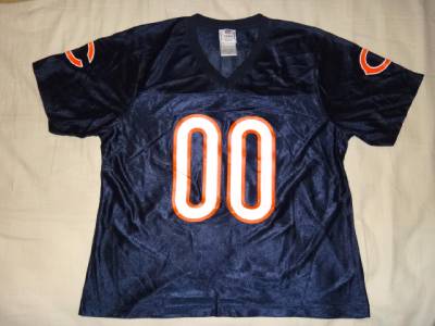 Chicago Bears #00 NFL Womens Fashion Team Jersey - Navy | eBay