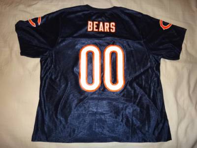 Chicago Bears #00 NFL Womens Fashion Team Jersey - Navy | eBay