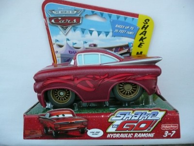 Disney Cars Shake 'N GO Red HYDRAULIC RAMONE VHTF!! NIP | eBay
