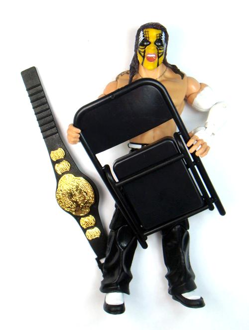 WWE TNA Wrestling Jeff Hardy with Chair & Belt Wrestle Action Figure ...