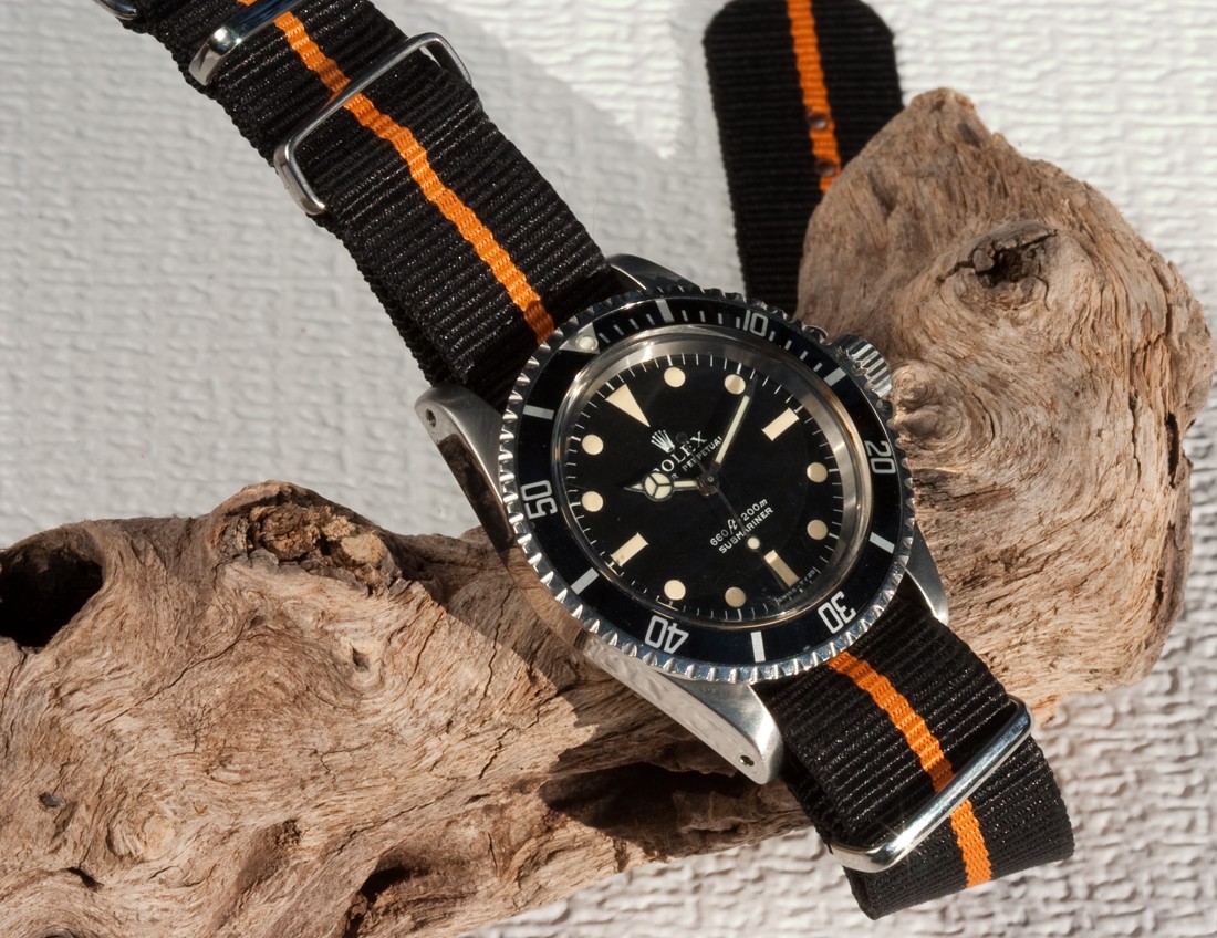 WatchNet: Trading Post: FS: 12 James Bond NATO band styles, all solid ...