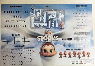 storks movie coloring pages